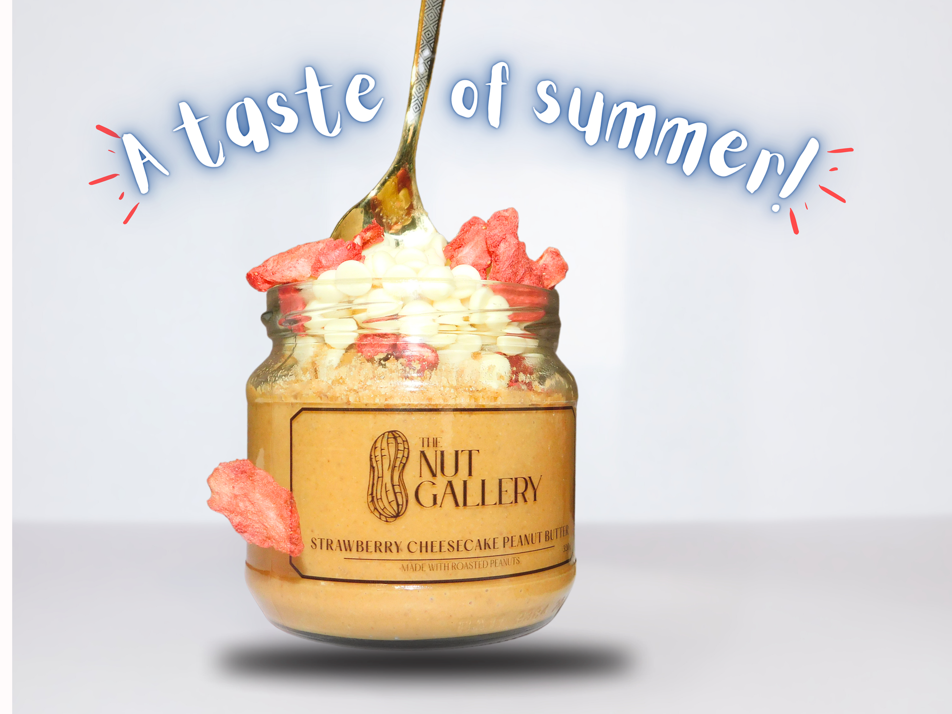 Strawberry Cheesecake Peanut Butter – The Nut Gallery